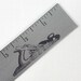 Lefties Rule Left Handed 12 or 18 Metal Ruler 18 X 1.25 - Etsy