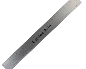 Left Handed Ruler - Etsy