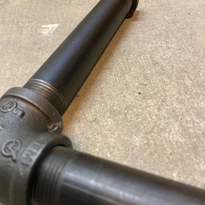 Large Black Pipe Alphabet Series 11 Tall Capital Letter - Etsy