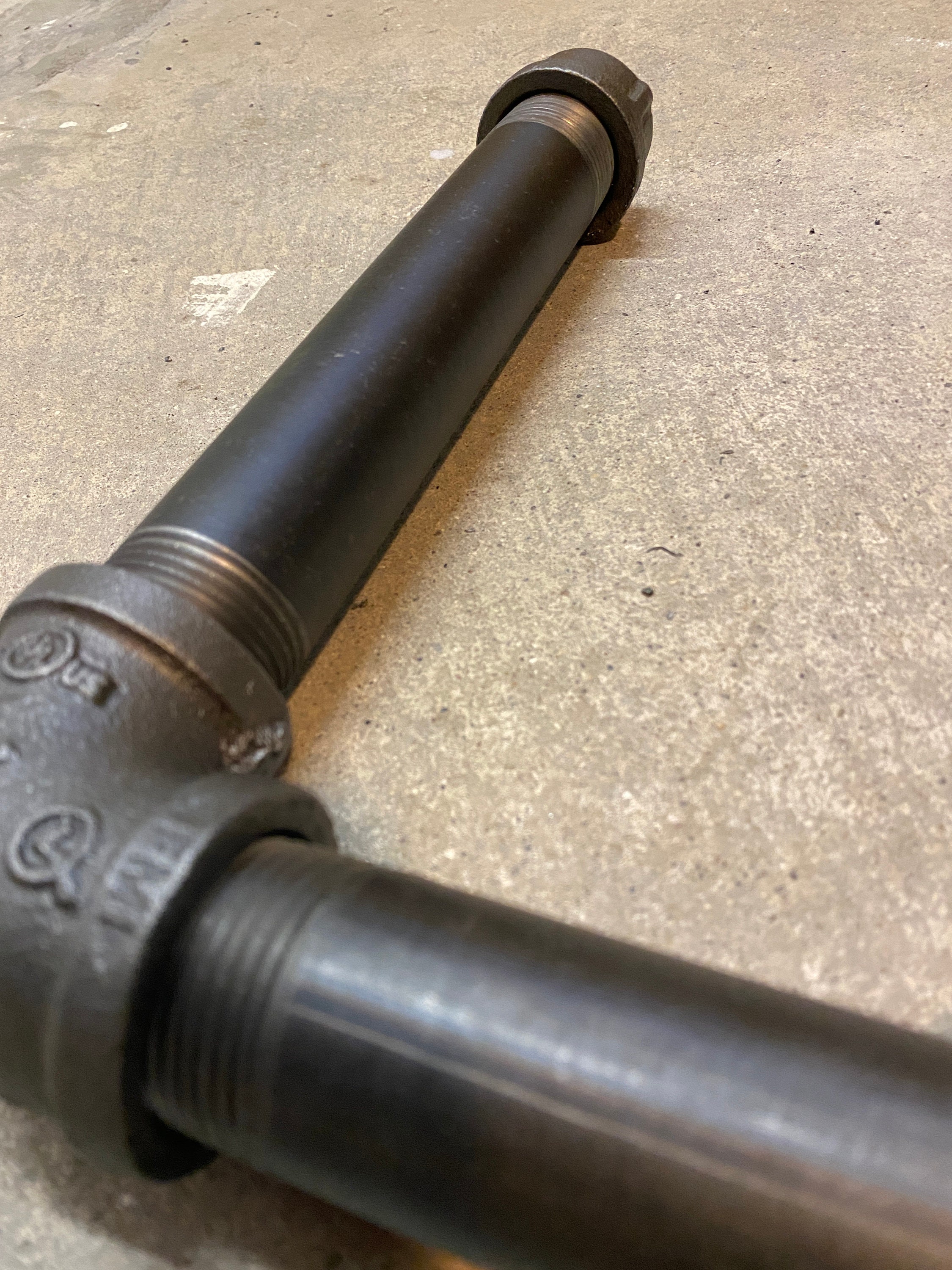 Large Black Pipe Alphabet Series 11 Tall Capital Letter - Etsy