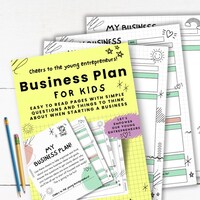 Young Entrepreneur Workbook - Kids and Teens Business Lesson ...