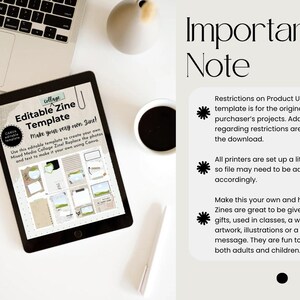 Editable Collage Zine Template: DIY 8-page Booklet (canva) - Etsy