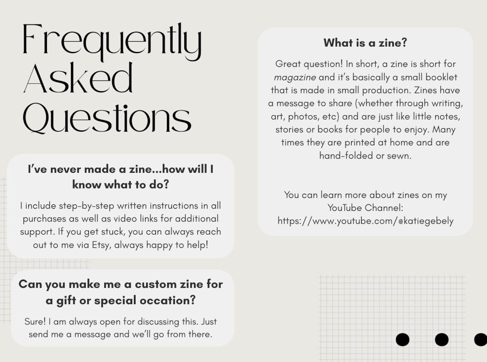 A4 Zine Template Bundle: 8-page Mini Zine Layouts (digital Download PDF ...