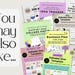 A4 Zine Template Bundle: 8-page Mini Zine Layouts (digital Download PDF ...