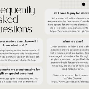 Editable Zine Template With Canva, Foldable 8 Page Zine, Done for You ...