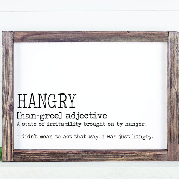 Hangry - Etsy