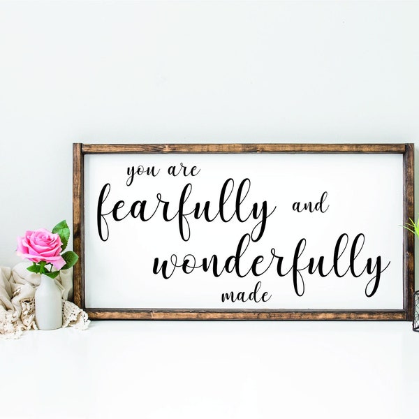 Fearfully and Wonderfully Made - Etsy