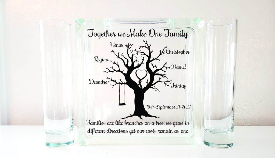 Wedding Unity Sand Ceremony Set Blended Family Together We Make a ...