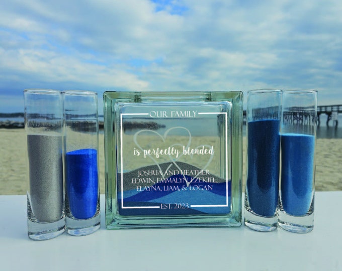 Unity Sand Ceremony Set, Blended Family, Sand Ceremony, Wedding ...