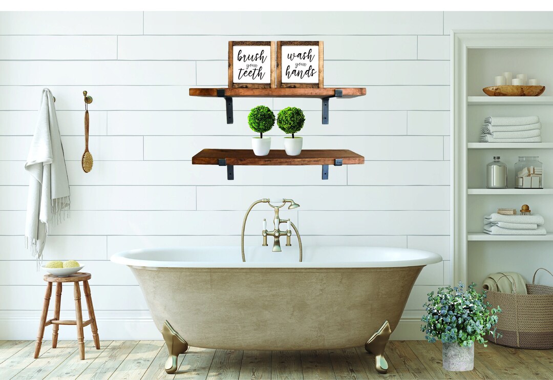 Wash Your Hands Bathroom Decor - Etsy