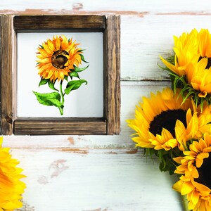 Sunflower Entryway Décor - Etsy