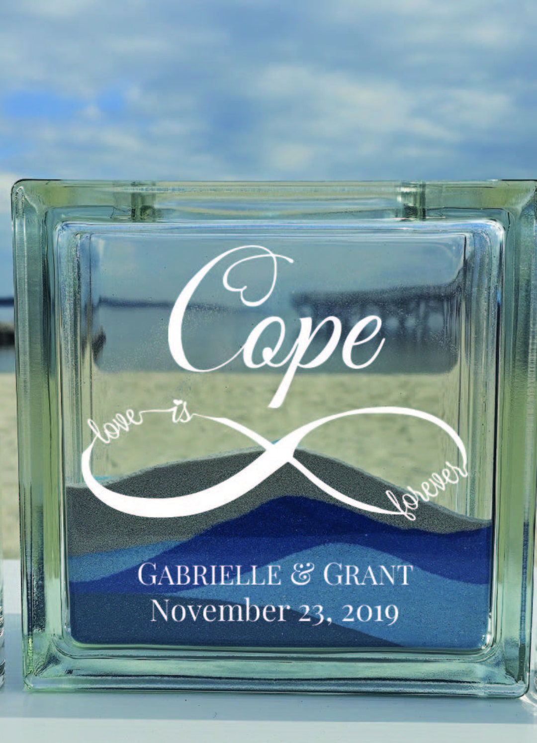 Infinity Symbol Ceremony-sand-bride and Groom-wedding-marriage ...
