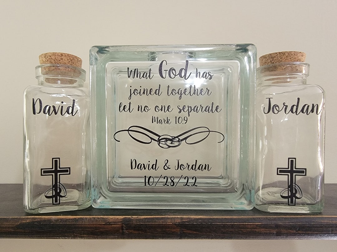 Wedding Unity Sand Ceremony Set-religious-unity Ceremony-sand-set-bride ...