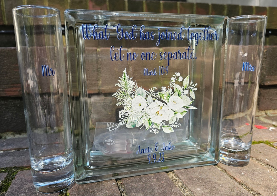 What God Has Joined Together Wedding Unity Sand Ceremony Set Blended ...