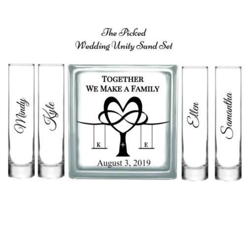 Blended Family Wedding Sand Ceremony Unity Sand Set Unity - Etsy