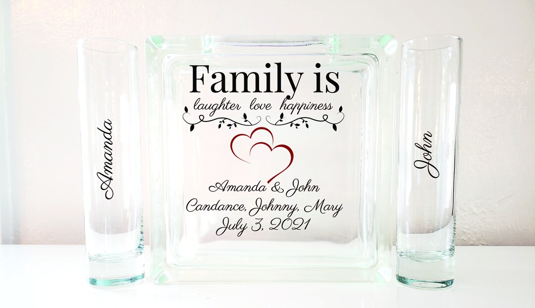 Wedding Unity Sand Ceremony Set Blended Family Together We - Etsy