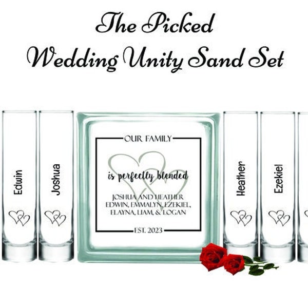 Blended Family Sand Ceremony - Etsy