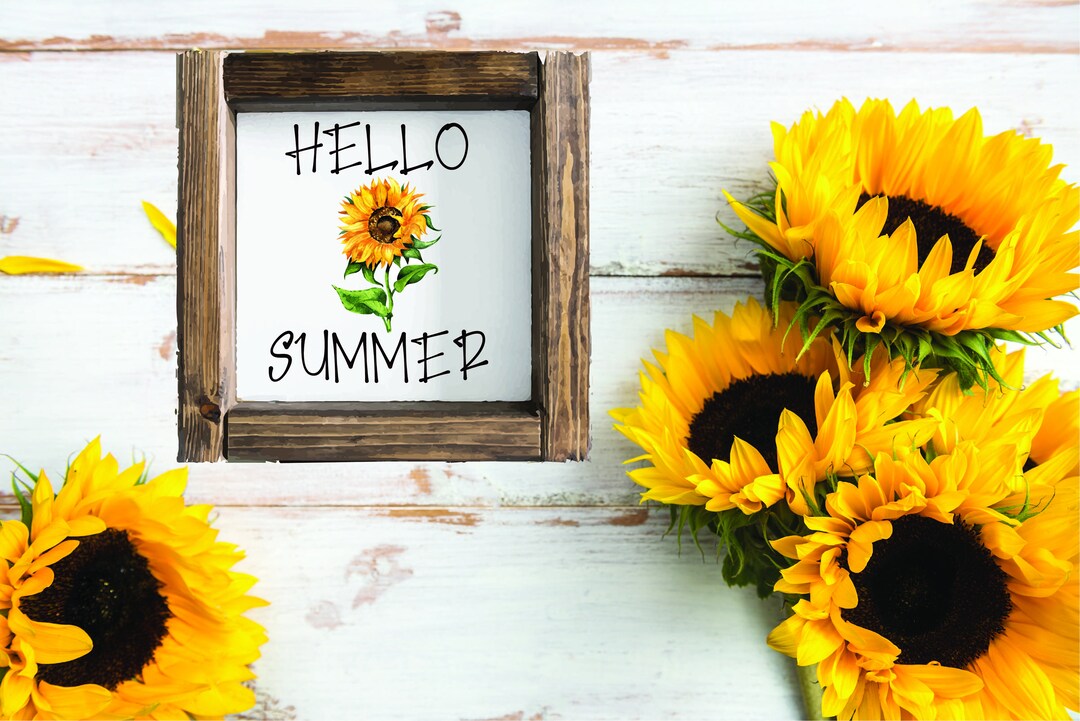 Hello SUMMER Entryway Décor - Etsy