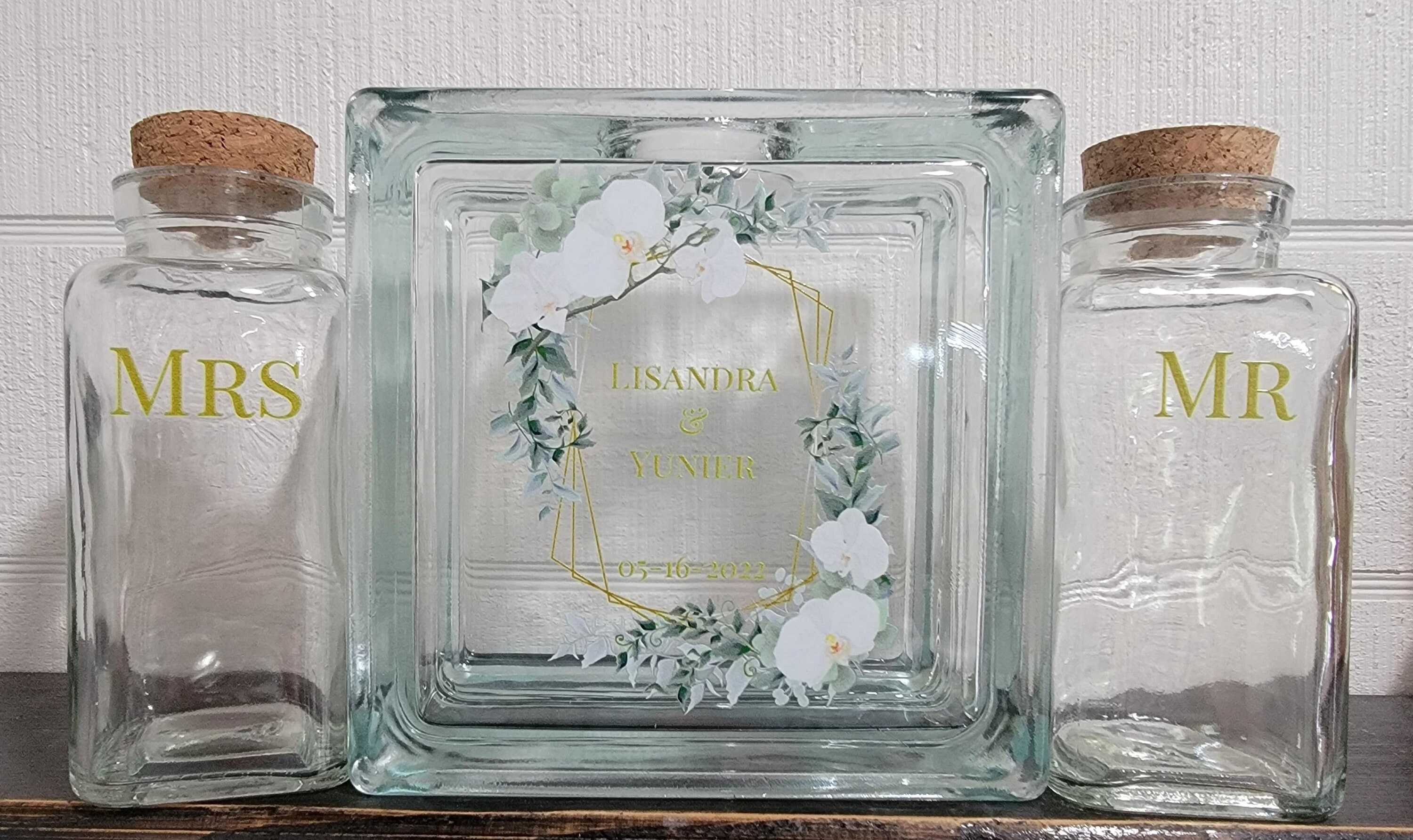 Wedding Unity Sand Ceremony Set Blended Family Tpuwus405cork - Etsy