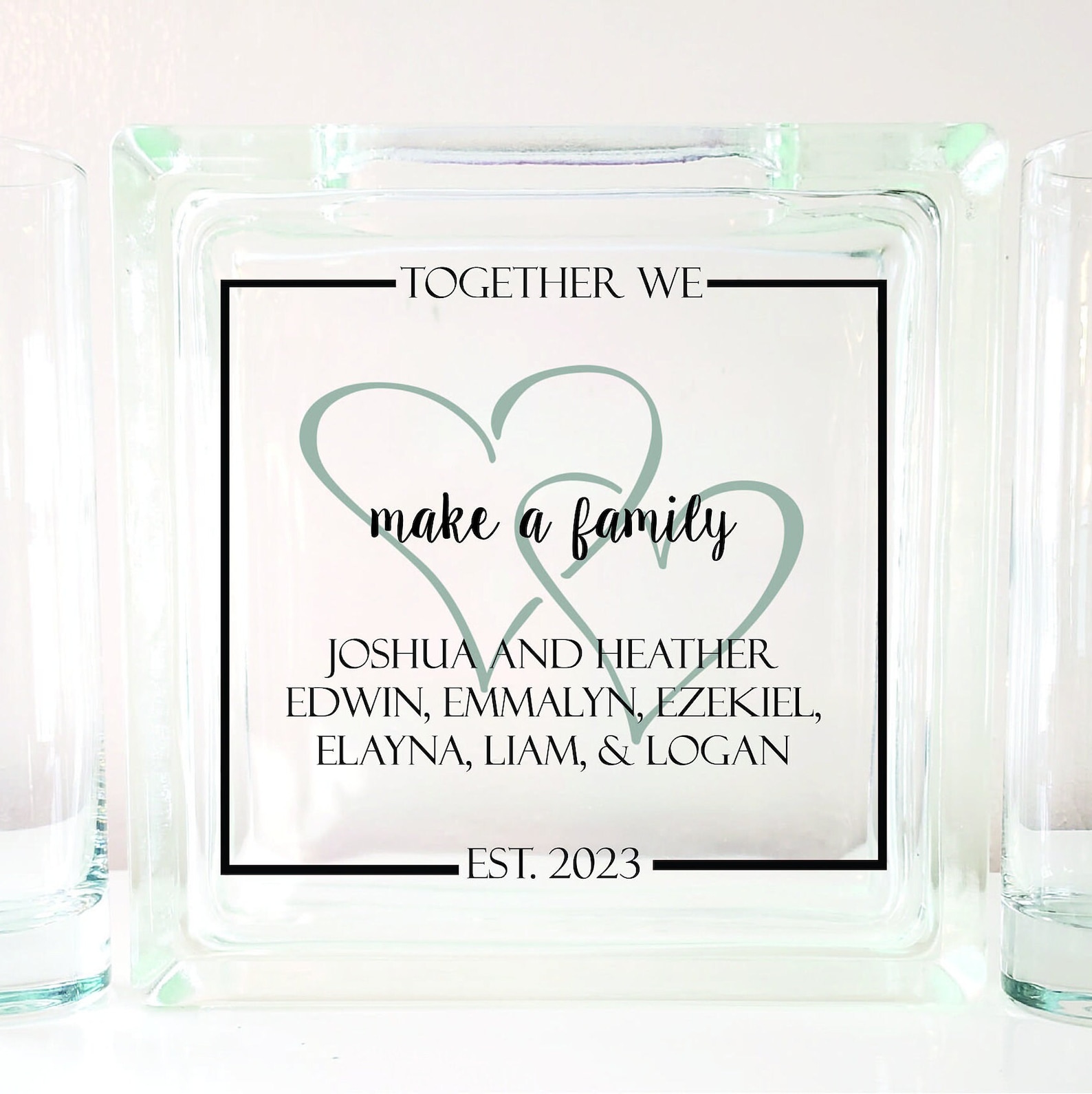 Wedding Unity Sand Ceremony Set Blended Family Together We - Etsy