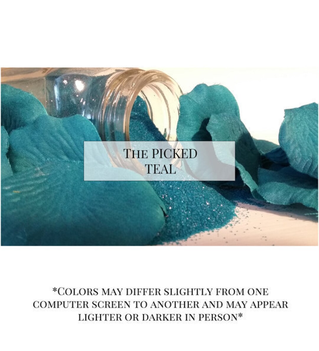 Teal Wedding Sand Ceremony-100% Natural and Environmental Friendly - Etsy