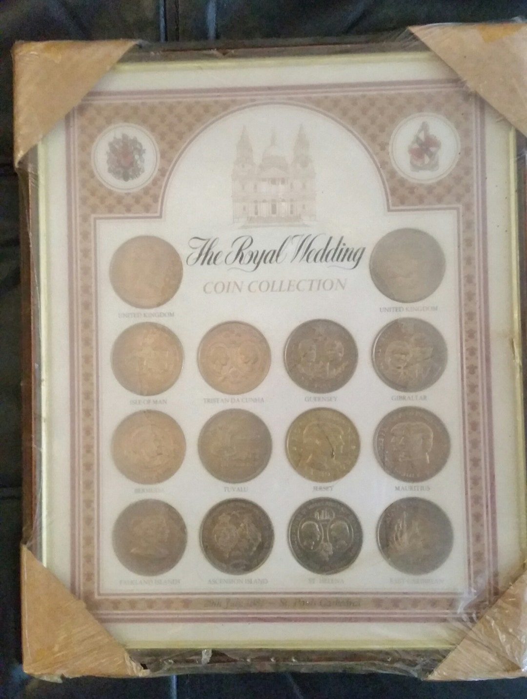 The Royal Wedding Coin Collection 29th July 1981 St. Paul's Cathedral ...