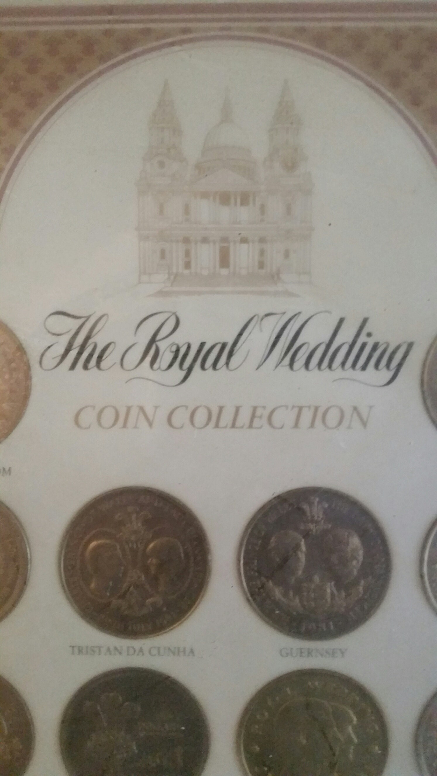 The Royal Wedding Coin Collection 29th July 1981 St. Paul's Cathedral ...
