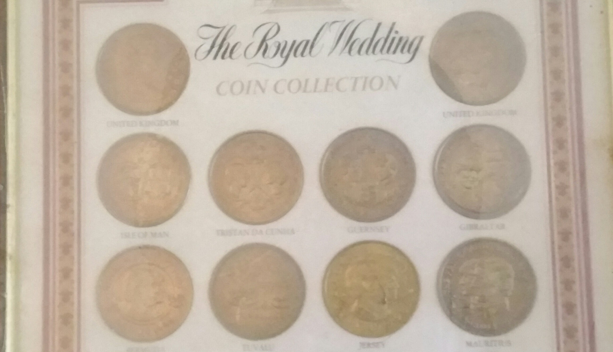 The Royal Wedding Coin Collection 29th July 1981 St. Paul's Cathedral ...