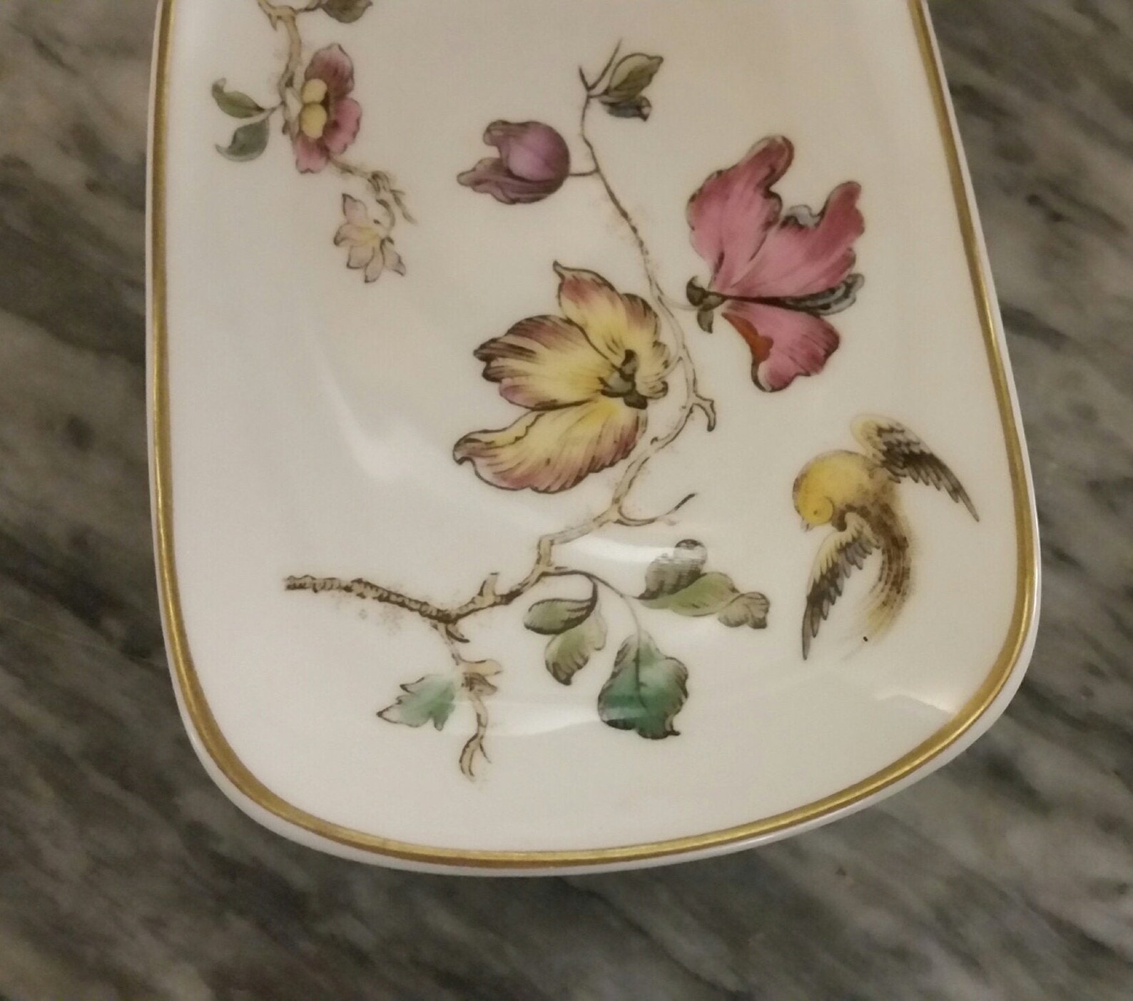 Set of 3 Vintage Wedgwood Bone China swallow Design Floral Motif ...