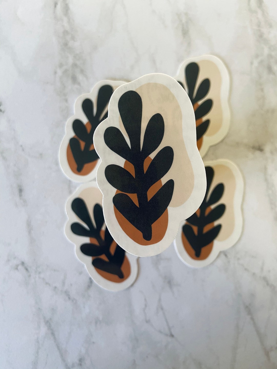 Abstract Art Sticker Desert Art Sticker Laptop, Water Bottle and Car ...