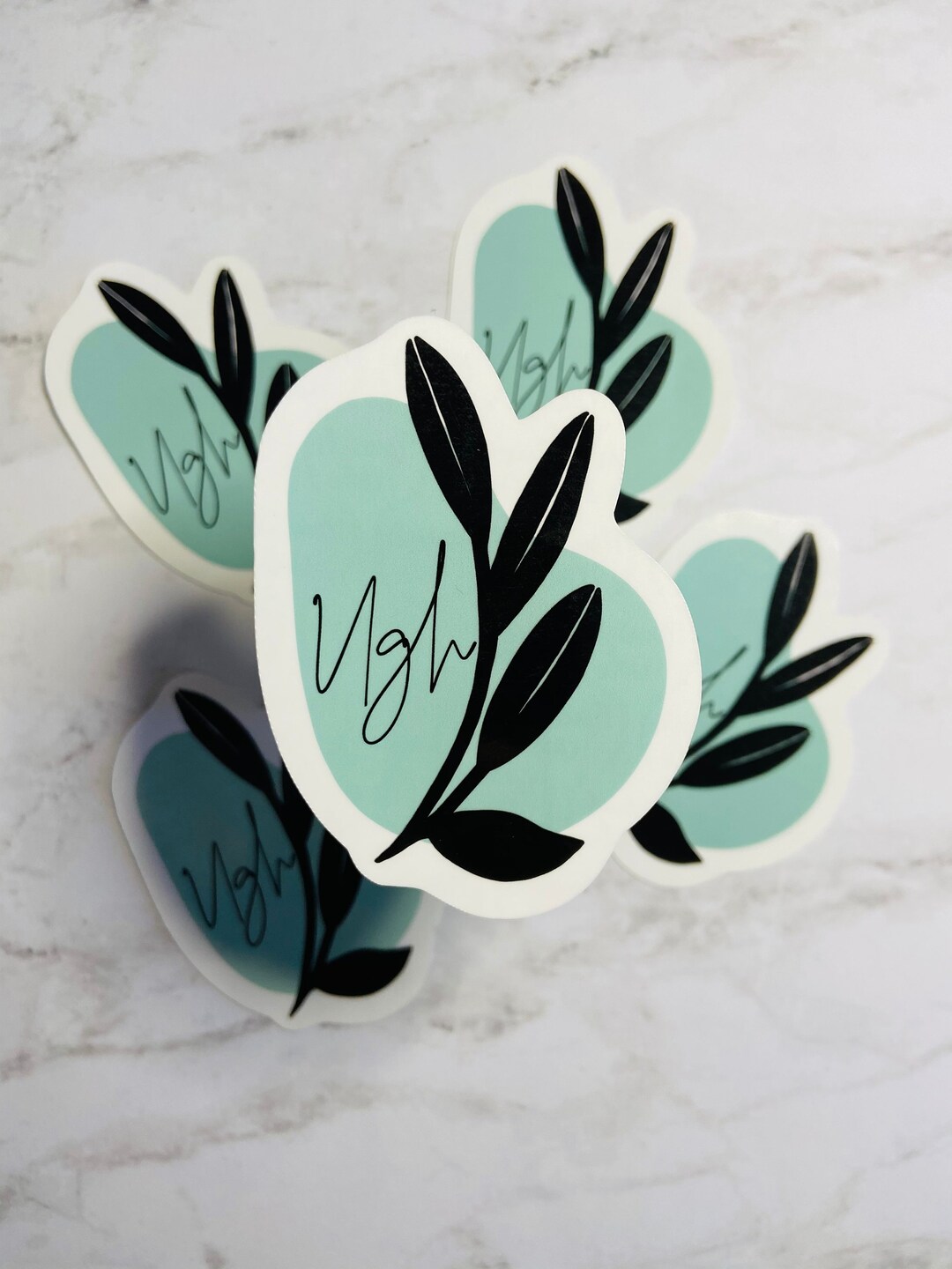 UGH Sticker BFF Sticker Funny Decal Plant Sticker Laptop, Water Bottle ...