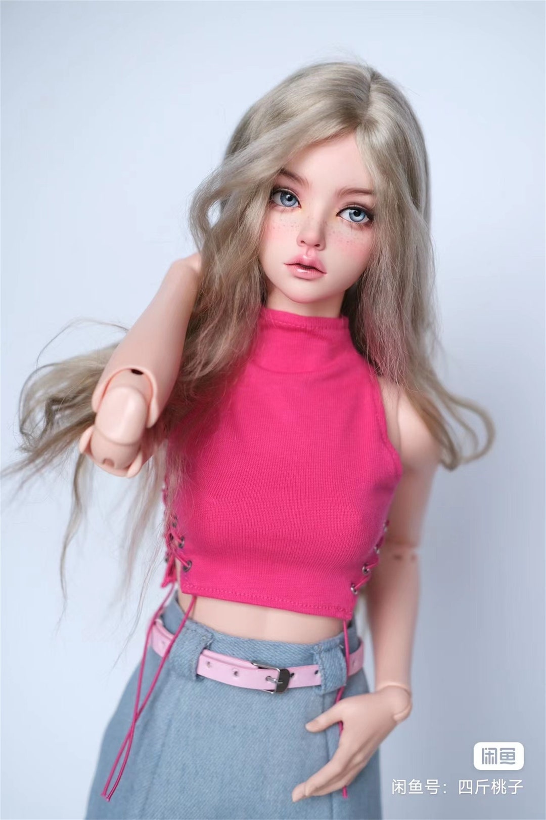 Sweetie String T-shirt Tank Top for BJD 1/6 1/4 ,1/3 SD Doll Clothes ...