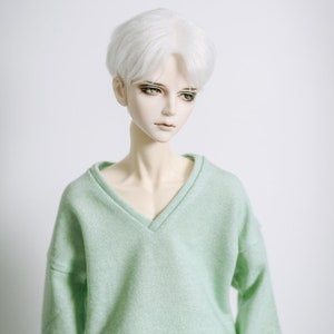 Casual V Neck Sweater Top for Bjd 1/4 MSD 1/3 SD13 SD17 Uncle Doll ...