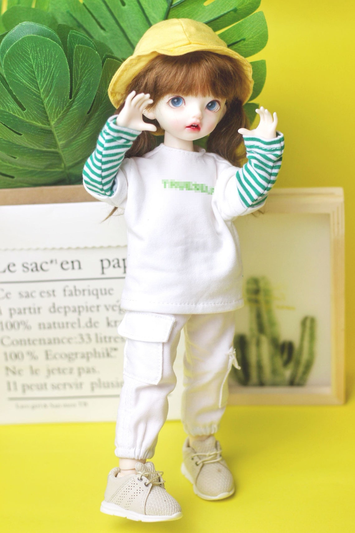 Lovely BJD Doll Bucket Hat Cap for BJD 1/6 1/4 1/3 Doll | Etsy