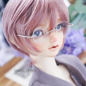 New Frameless Glasses Round Lens for BJD 1/3 SD17 Uncle Doll - Etsy