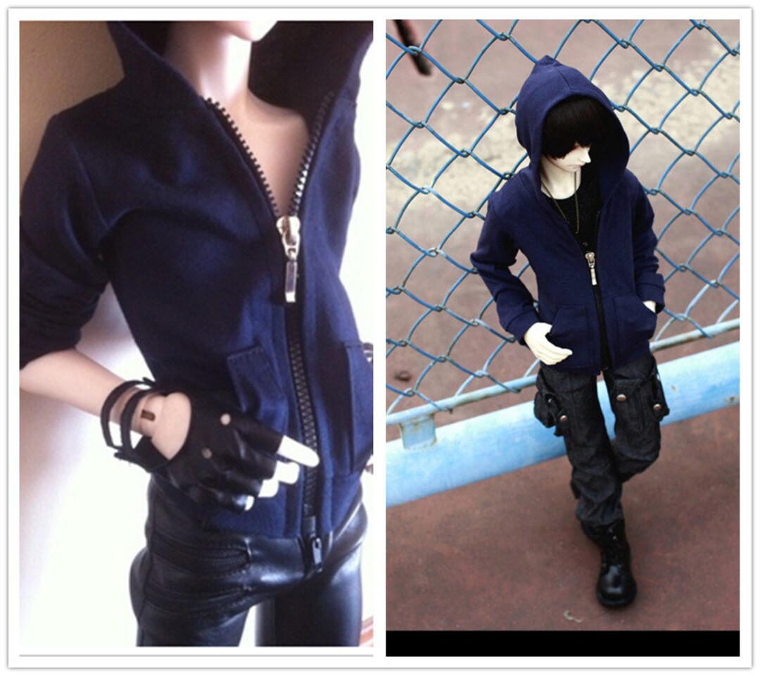 Cool Hoodie Jacket for BJD 1/6 Yosd 1/4 MSD 1/3 SD13 SD17 - Etsy