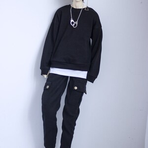 Casual Cool Stitched Jacket Coat Top for Bjd 1/4 MSD 1/3 SD13 SD17 ...