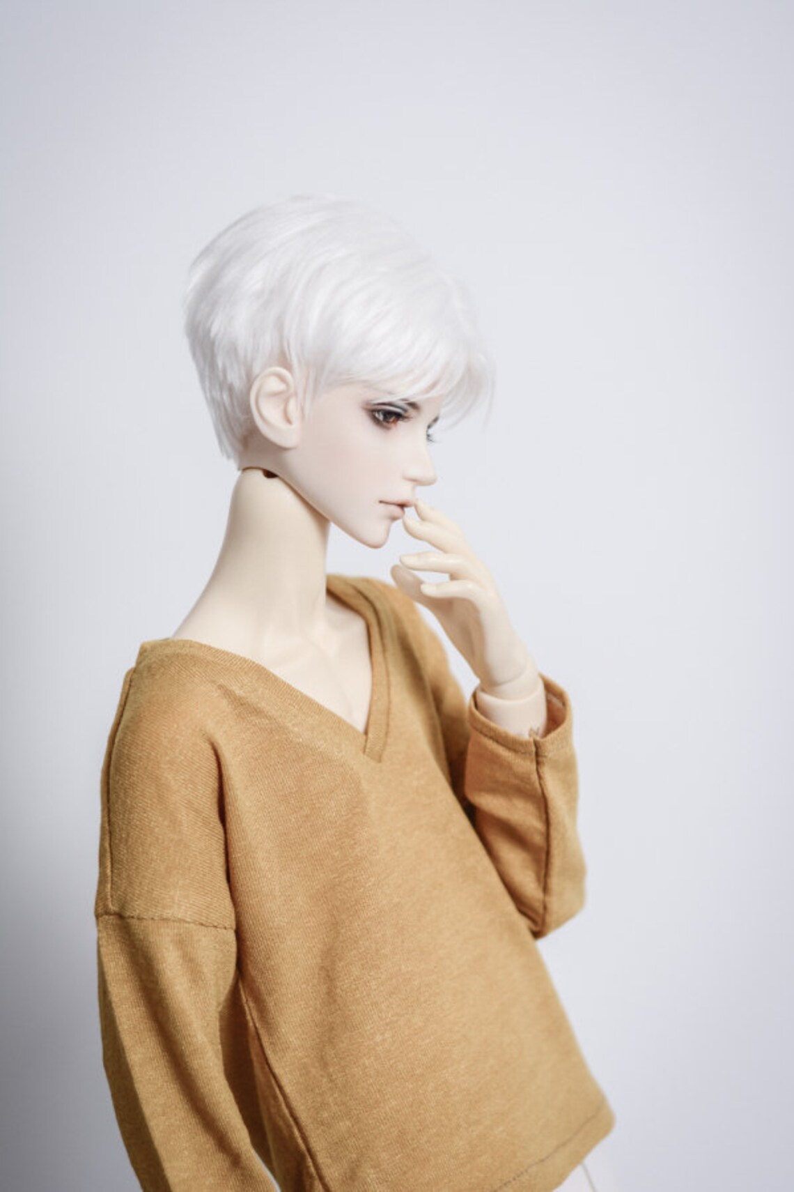 Casual V Neck Sweater Top for Bjd 1/4 MSD 1/3 SD13 SD17 Uncle - Etsy