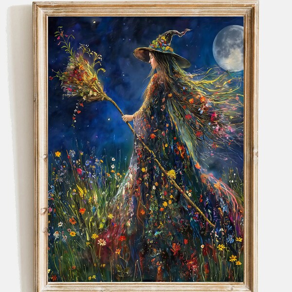 Witch Print - Etsy