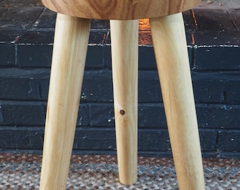 Ash Three Leg Milking Stool - Etsy