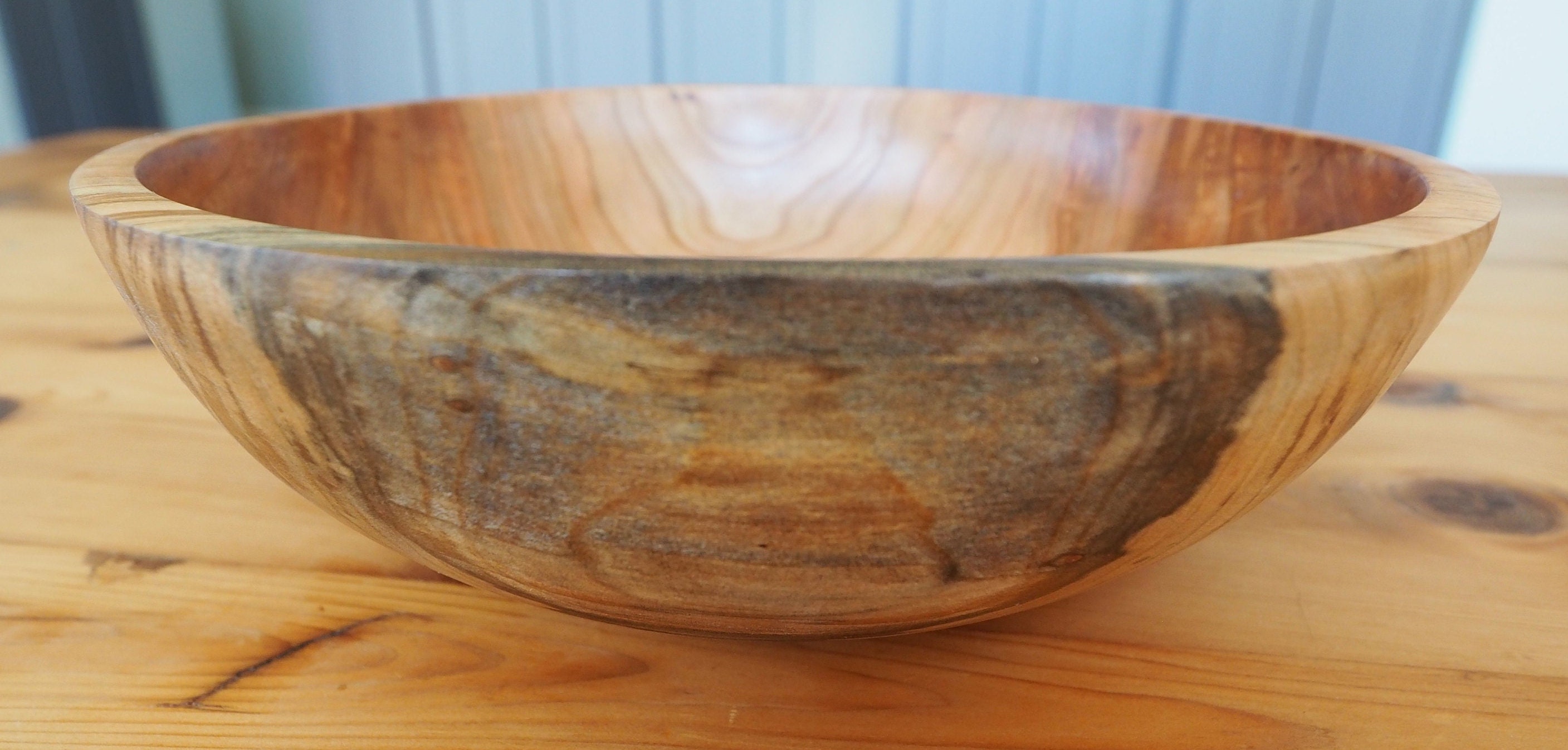 Cherry Wood Bowl - Etsy