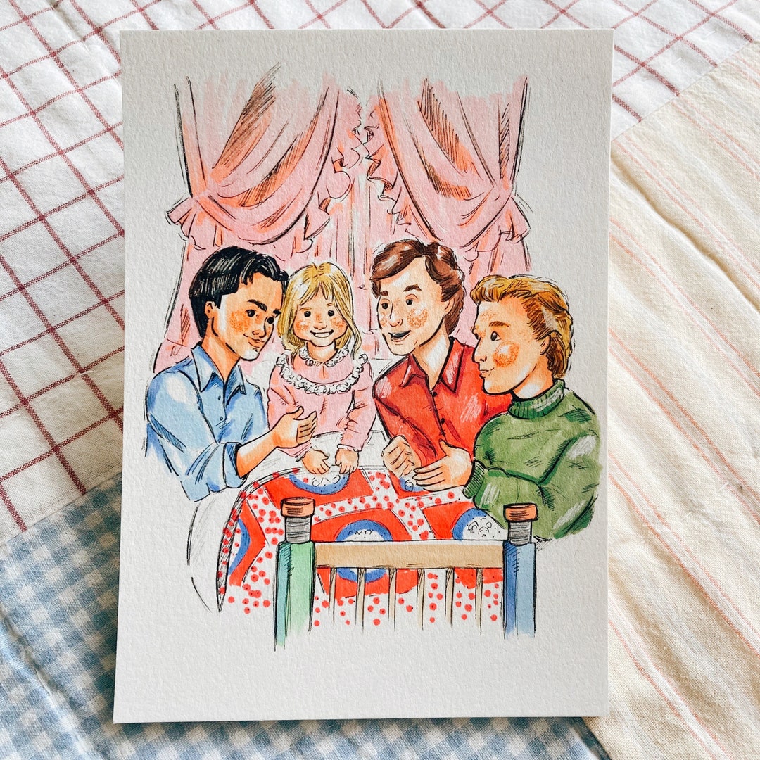 Full House Illustration, Full House Artwork, Full House TV Show, Full ...