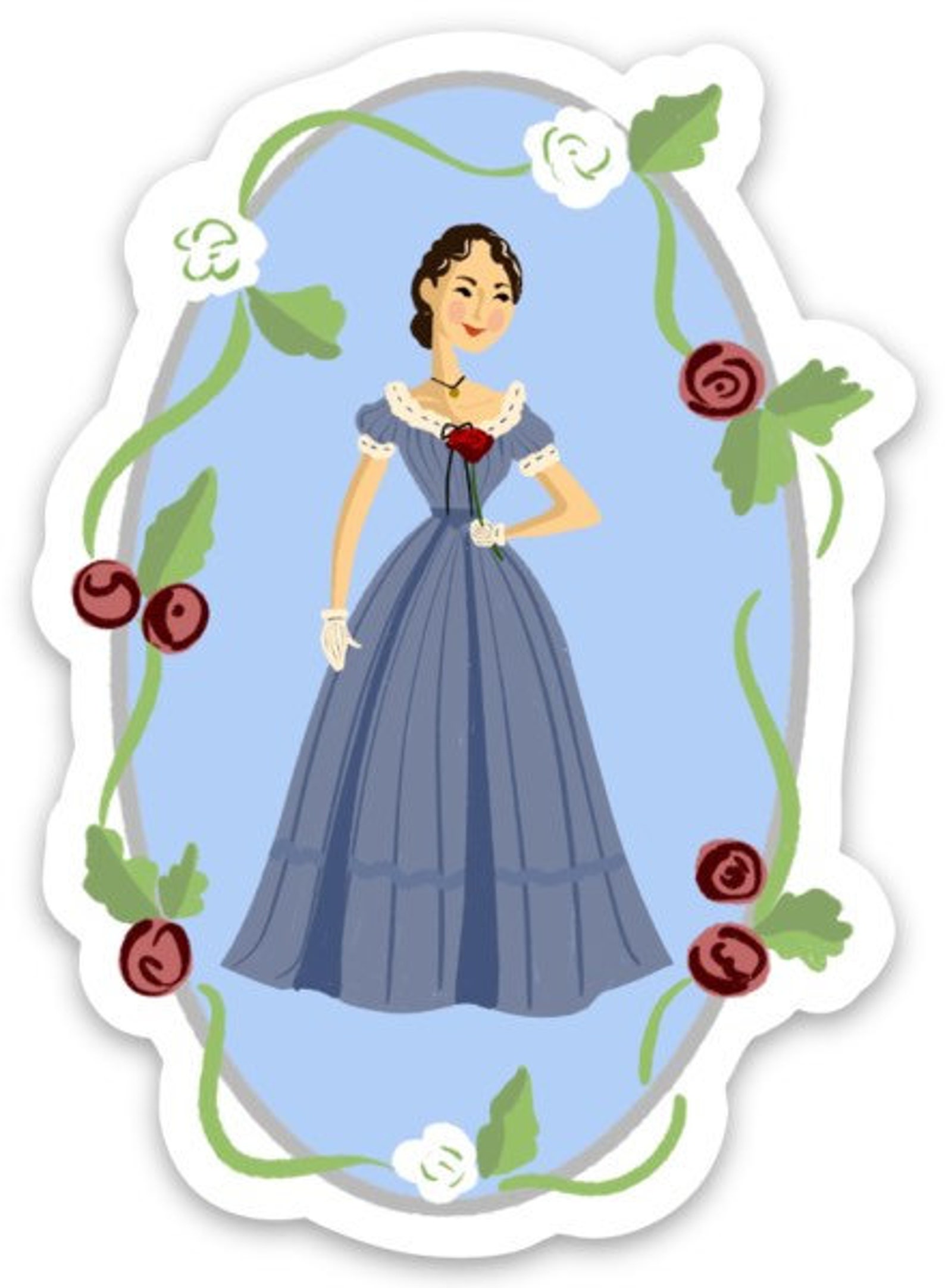 Little Women Meg March Sticker Little Women Sticker Little - Etsy