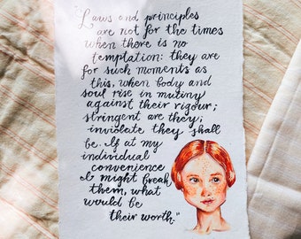 Coloring Page PDF -jane Eyre - Charlotte Bronte - Instant Download ...