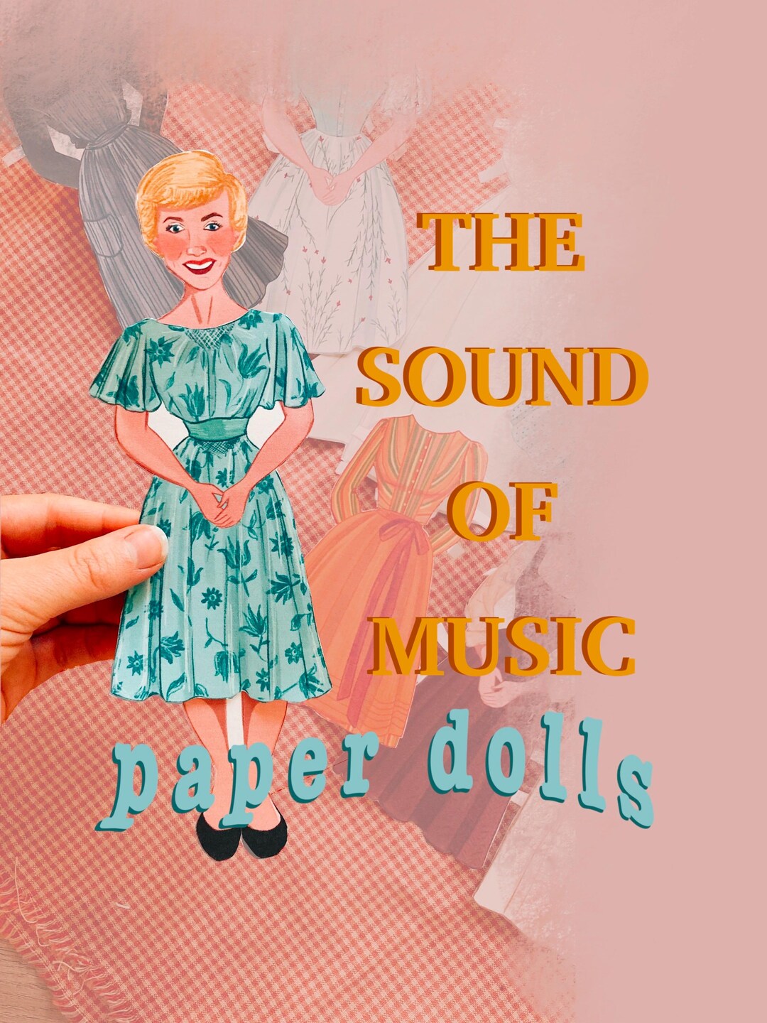 Sound of Music Paper Dolls Maria - Etsy