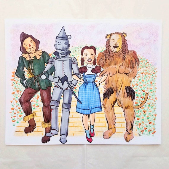 Wizard Of Oz Dorothy Drawing