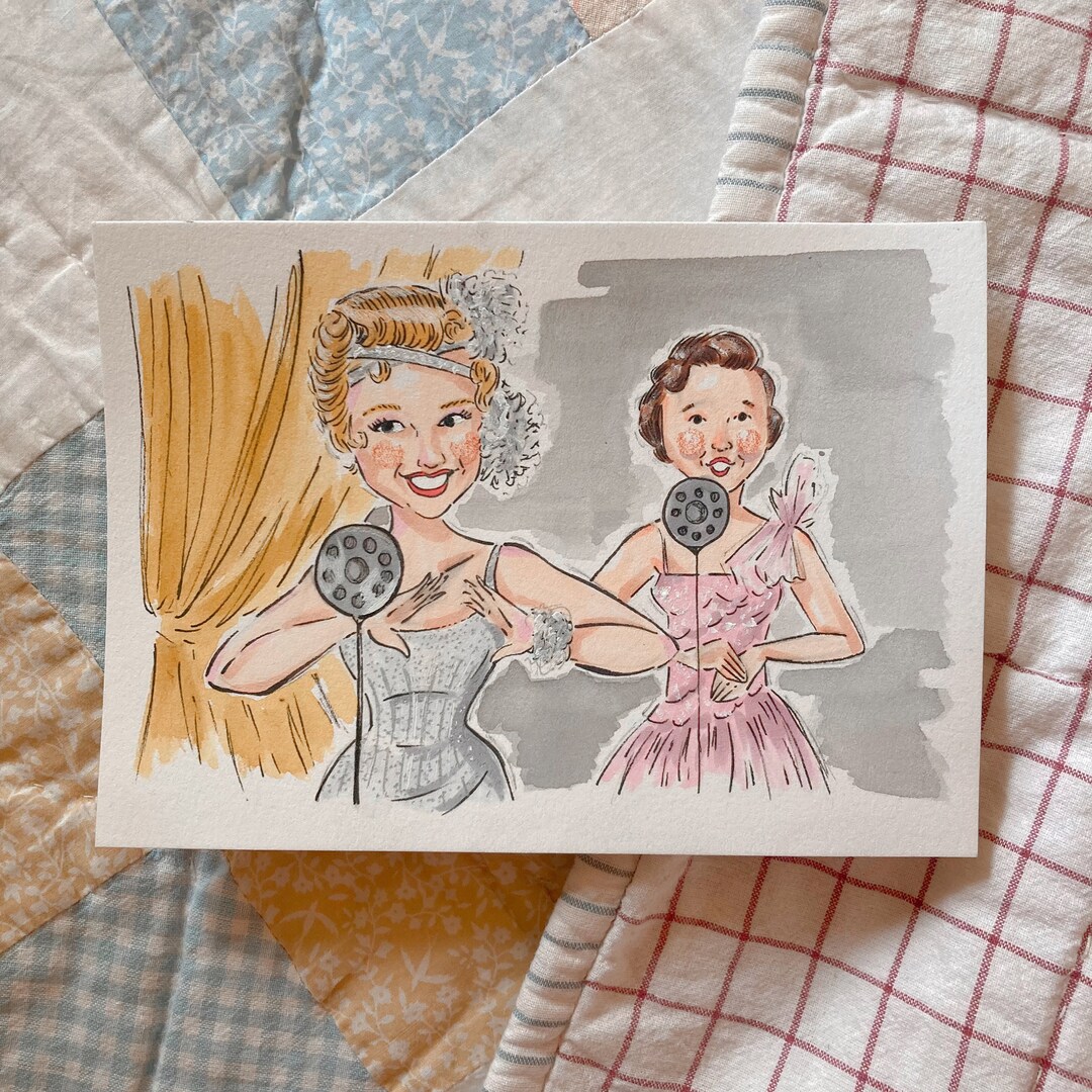 Singing in the Rain Art, Singing in the Rain Drawing, Singing in the ...