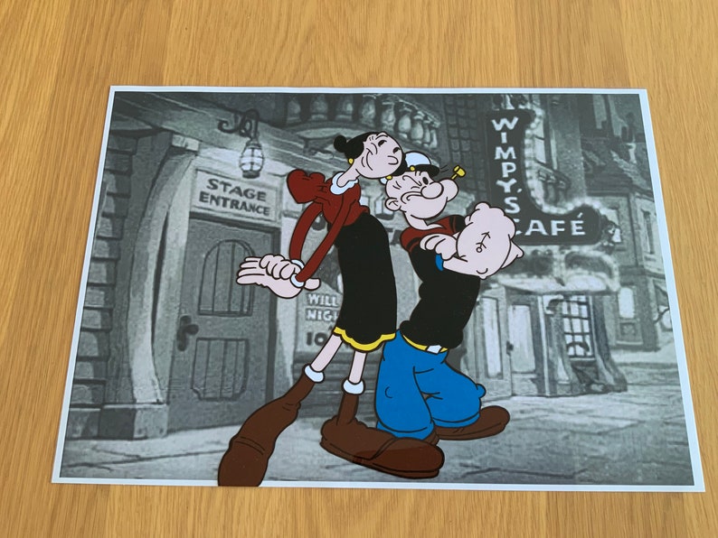 Hand Painted Cel Animation Artwork - Etsy