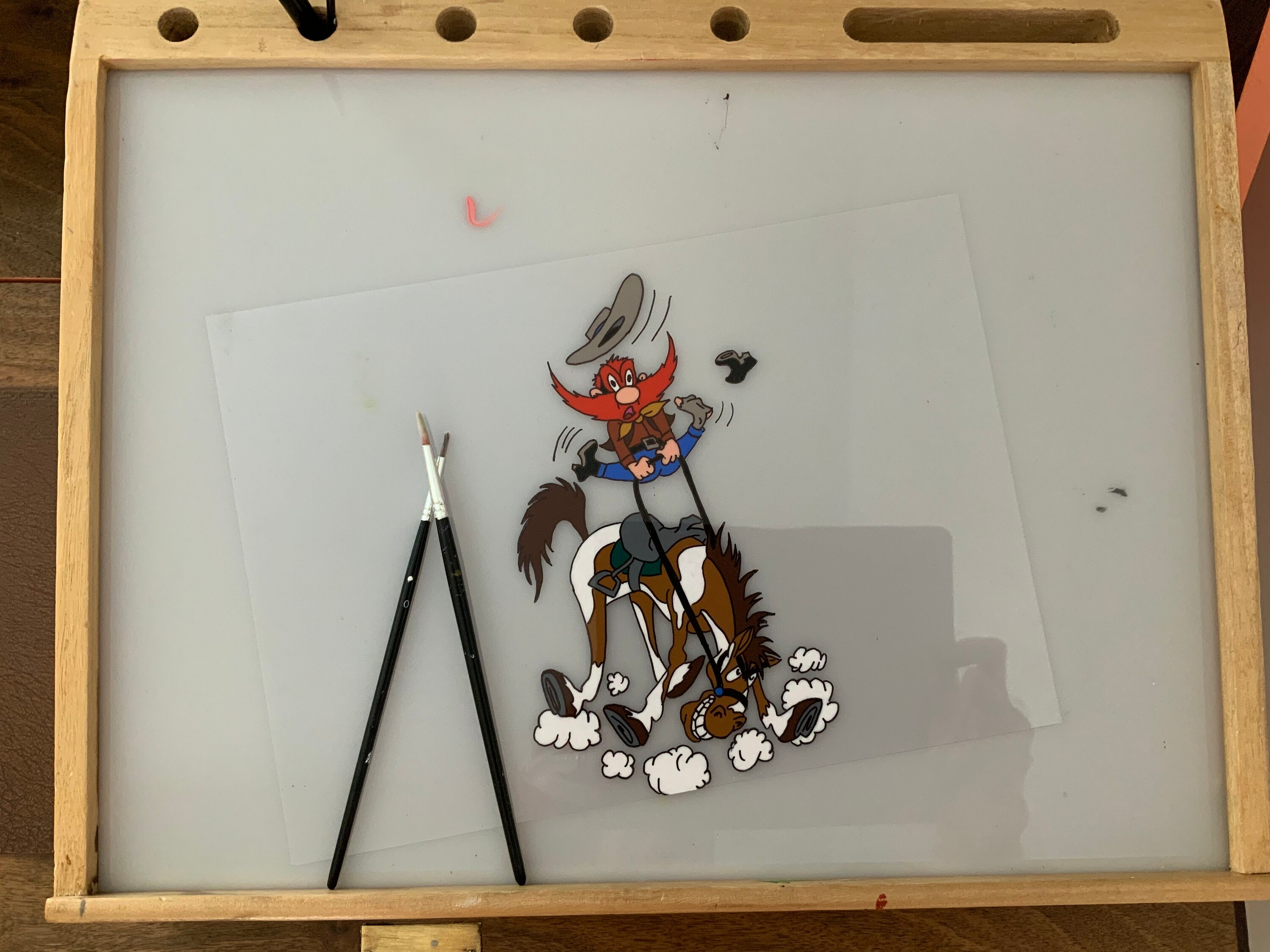 Hand Painted Cel Animation Artwork - Etsy