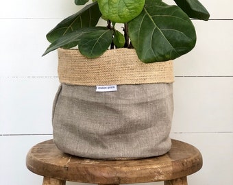 Plant pot cover | Etsy